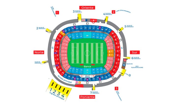 Mapa Estadio Akron: Conoce las zonas y costo de los boletos
