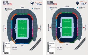 Mapa del Estadio BBVA: Ubicación, zonas y precios de boletos